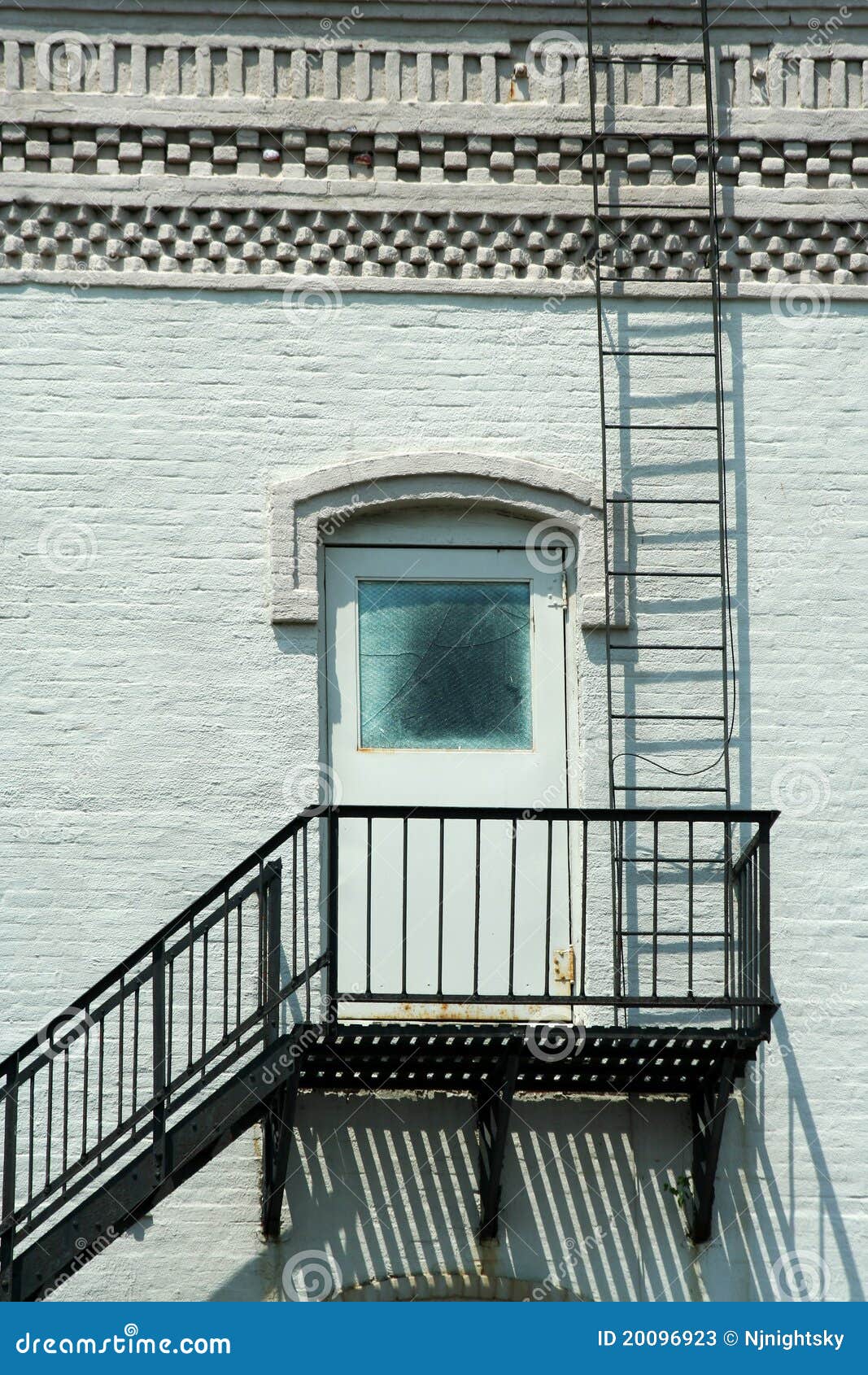 Fire escape stock image. Image of building, evacuation - 20096923