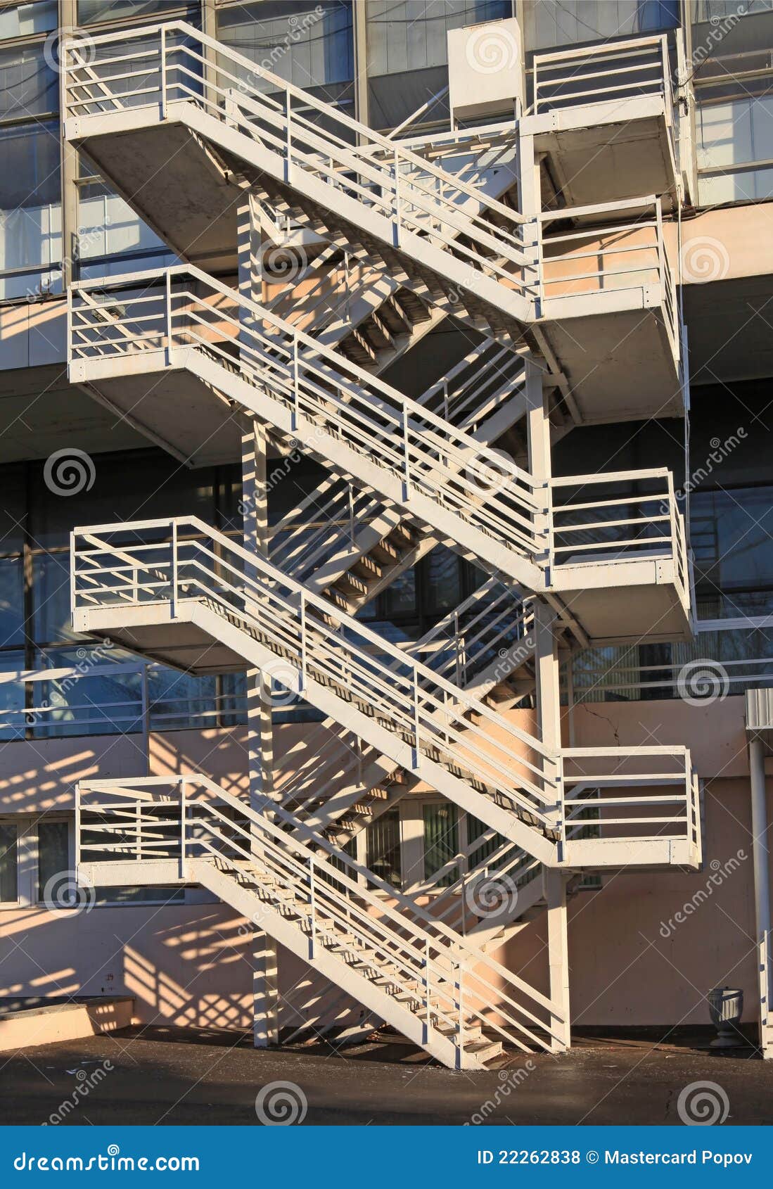 Fire-escape stock photo. Image of cityscape, foresight - 22262838