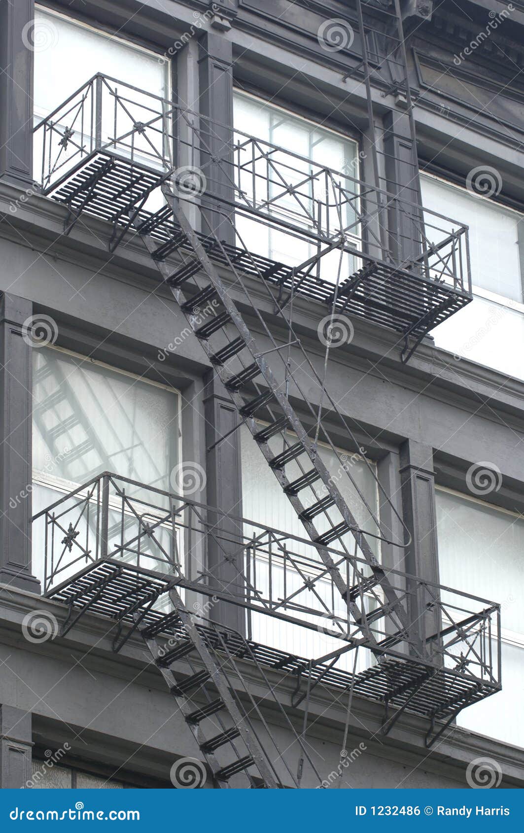 Fire Escape on building stock photo. Image of office, escape - 1232486