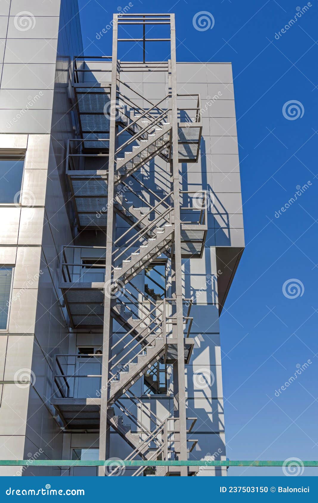 Fire Escape Building stock photo. Image of capital, escape - 237503150