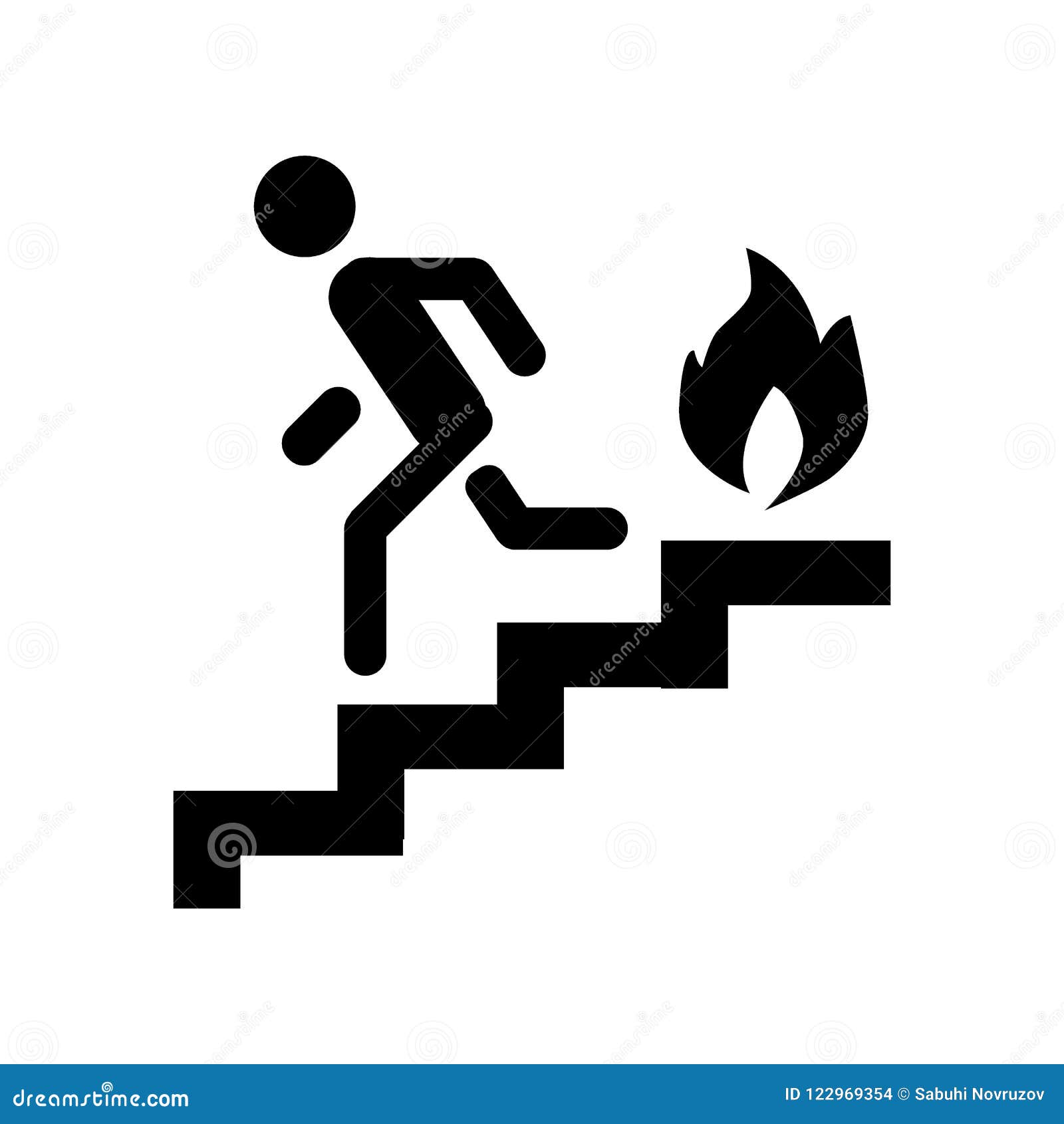 Escape Ladder Stock Image | CartoonDealer.com #25052041