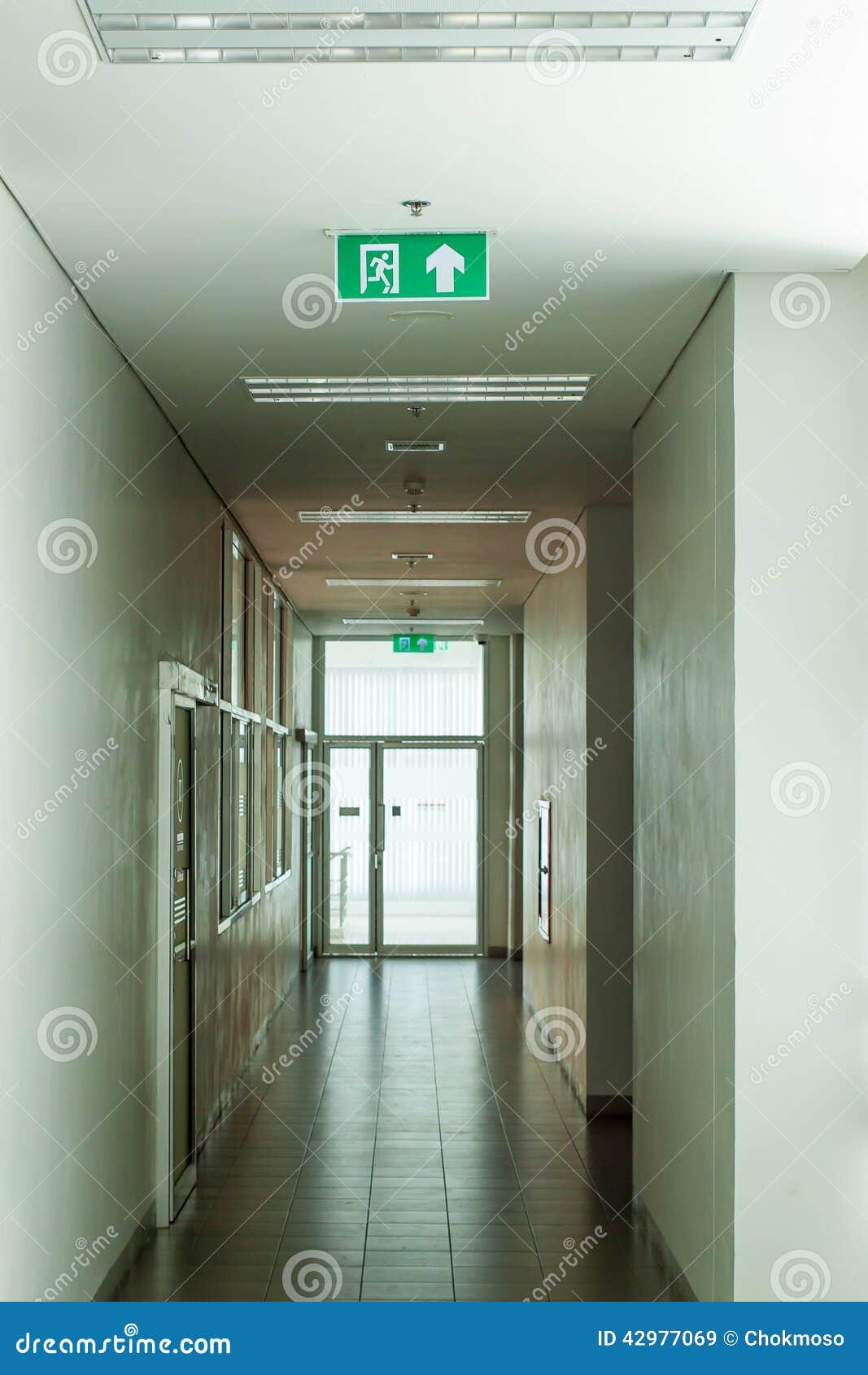 Fire escape stock image. Image of door, inside, escape - 42977069