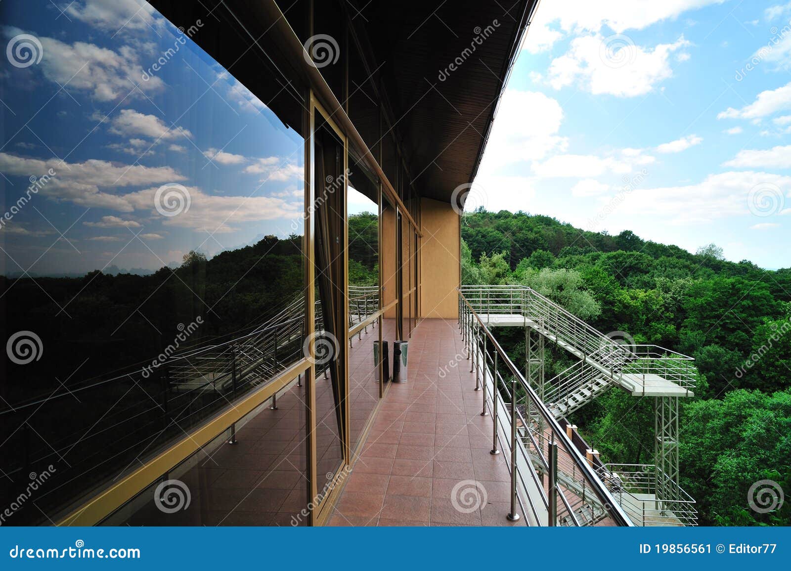Fire escape stairs stock image. Image of forest, fire - 19856561
