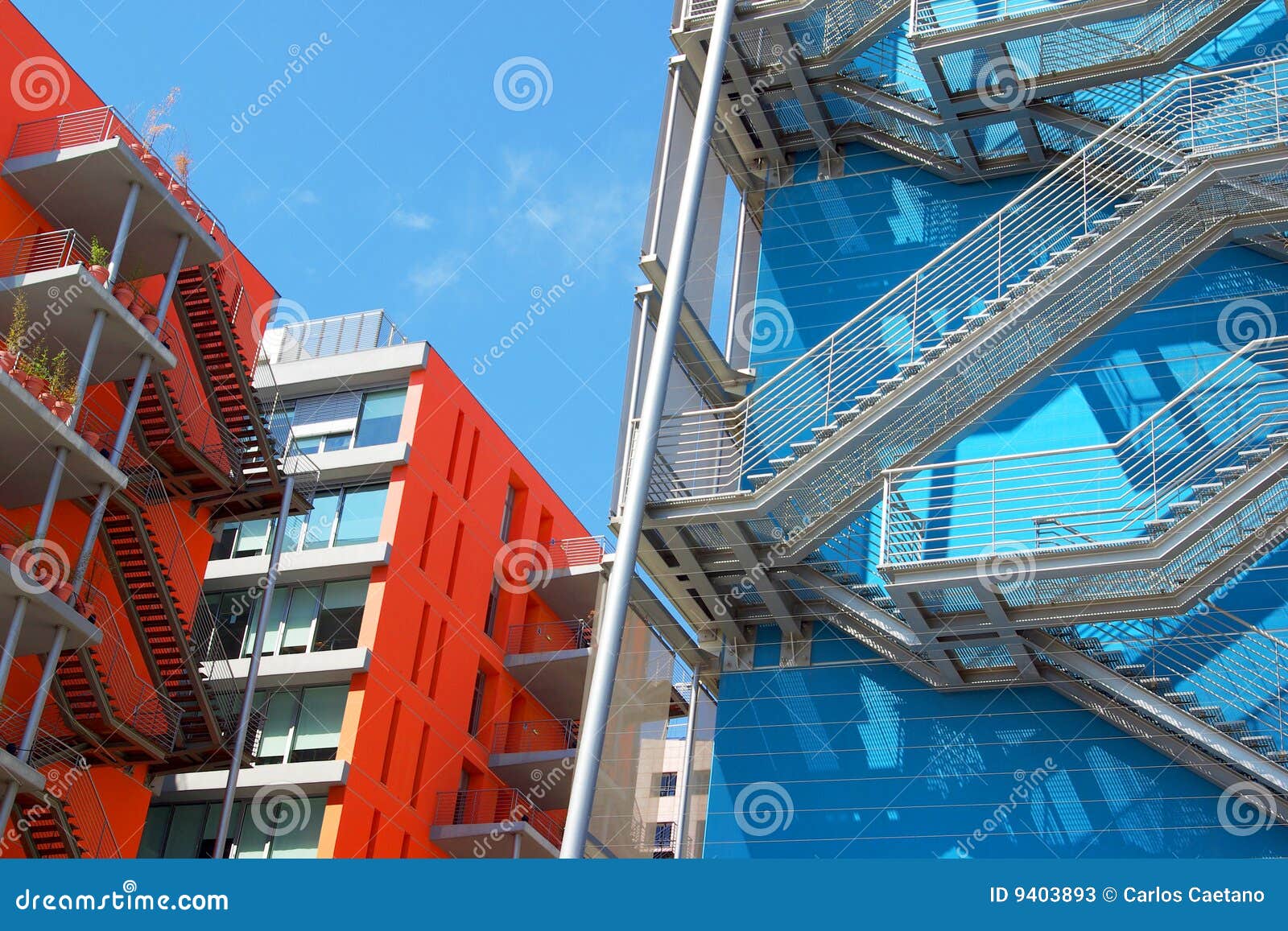 Fire Escapes stock image. Image of escape, estate, growth - 9403893