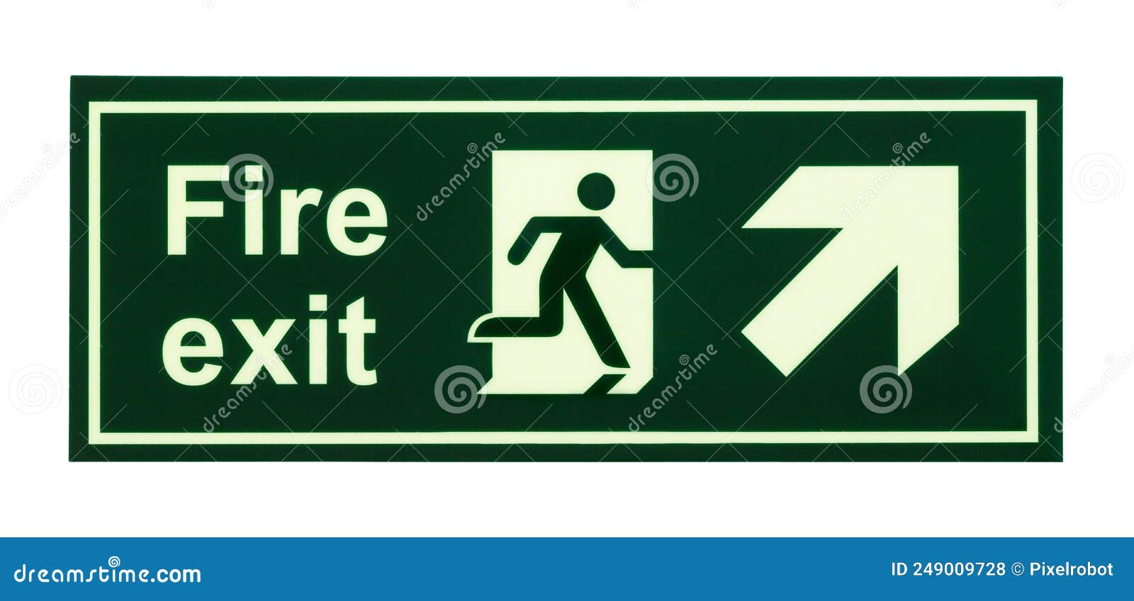 Fire Exit stock photo. Image of emergency, safety, symbol - 249009728