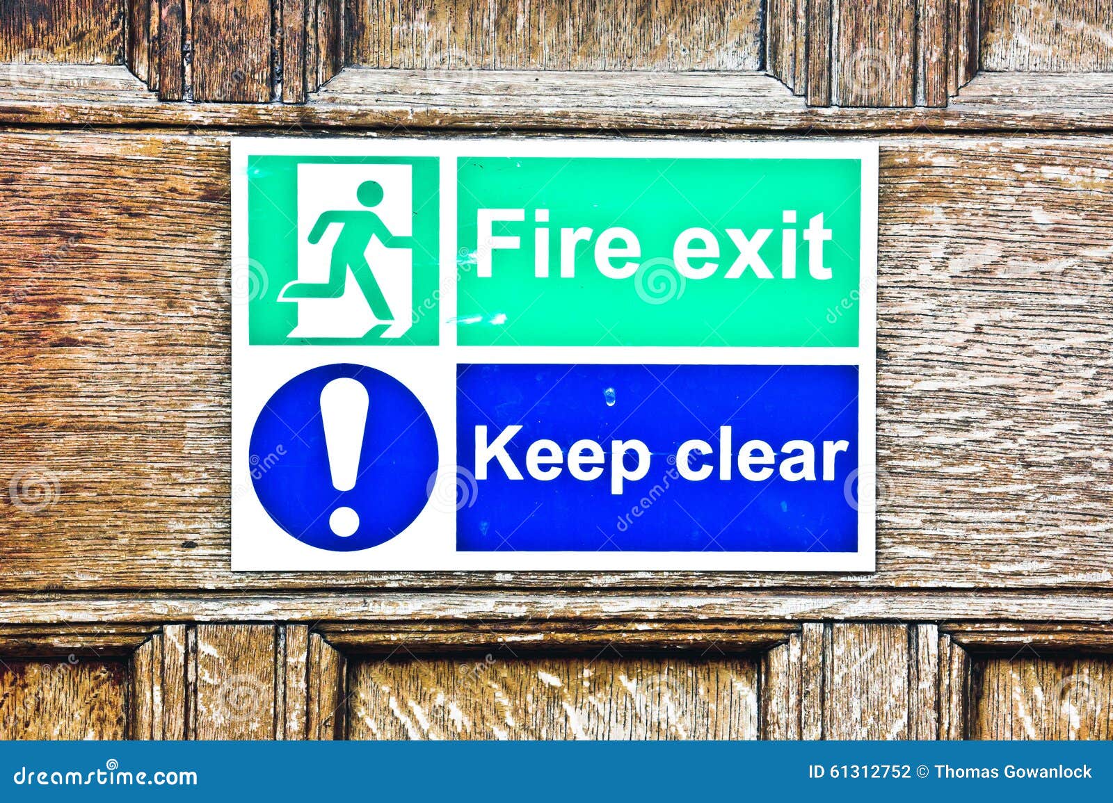 Fire exit stock photo. Image of public, fire, exit, access - 61312752