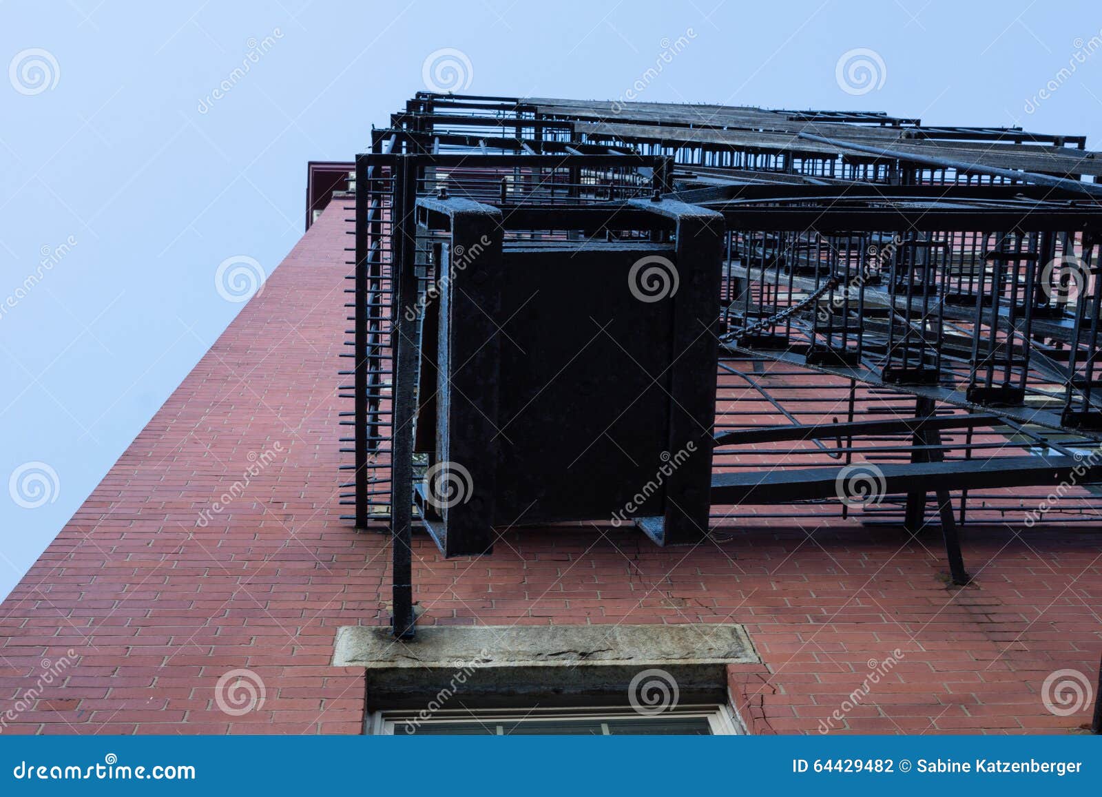 Fire exit stairs stock photo. Image of pilgrims, guide - 64429482