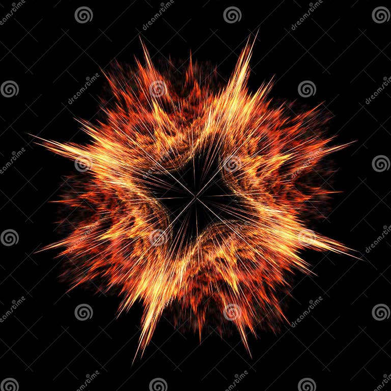 Fire explode stock illustration. Illustration of shine - 807055