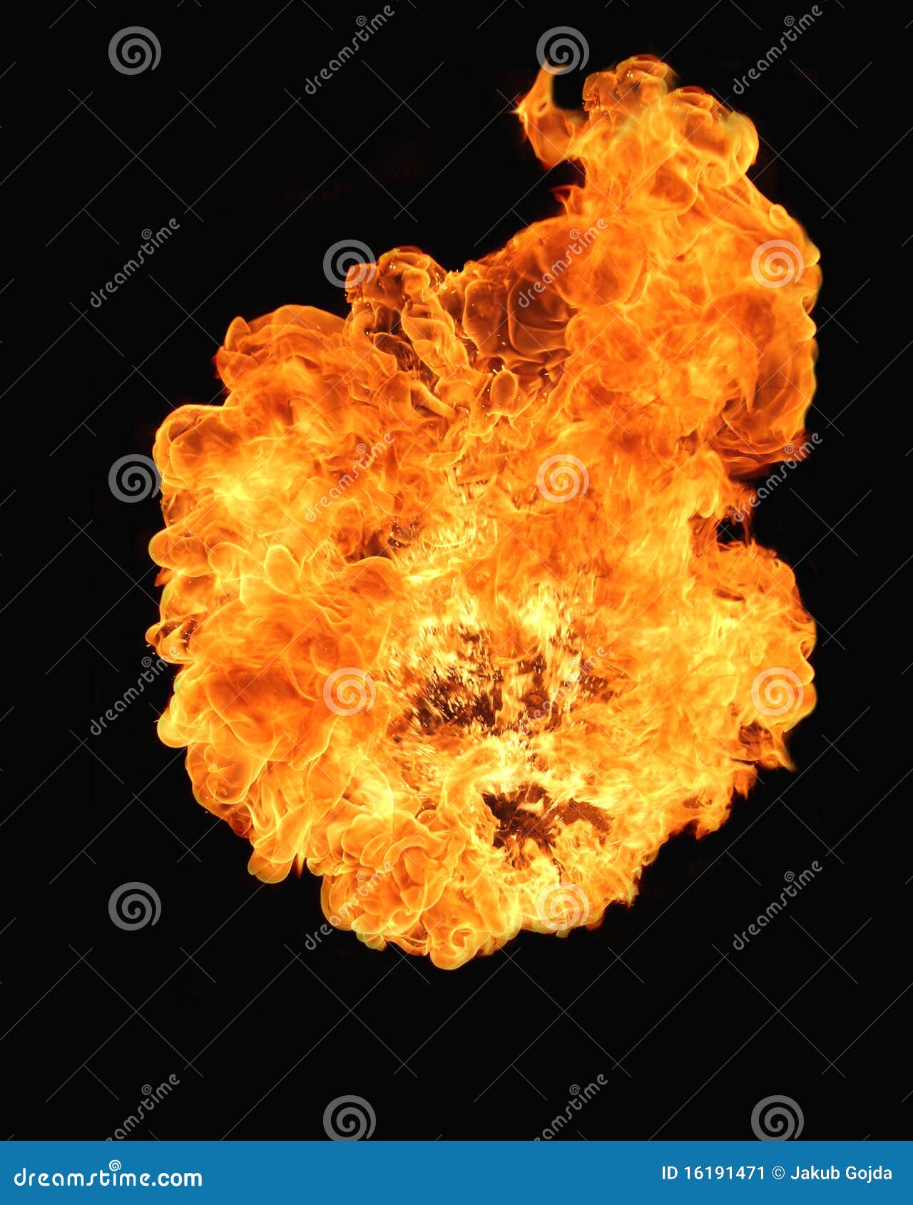 Fire explosion stock image. Image of explosion, isolated - 16191471