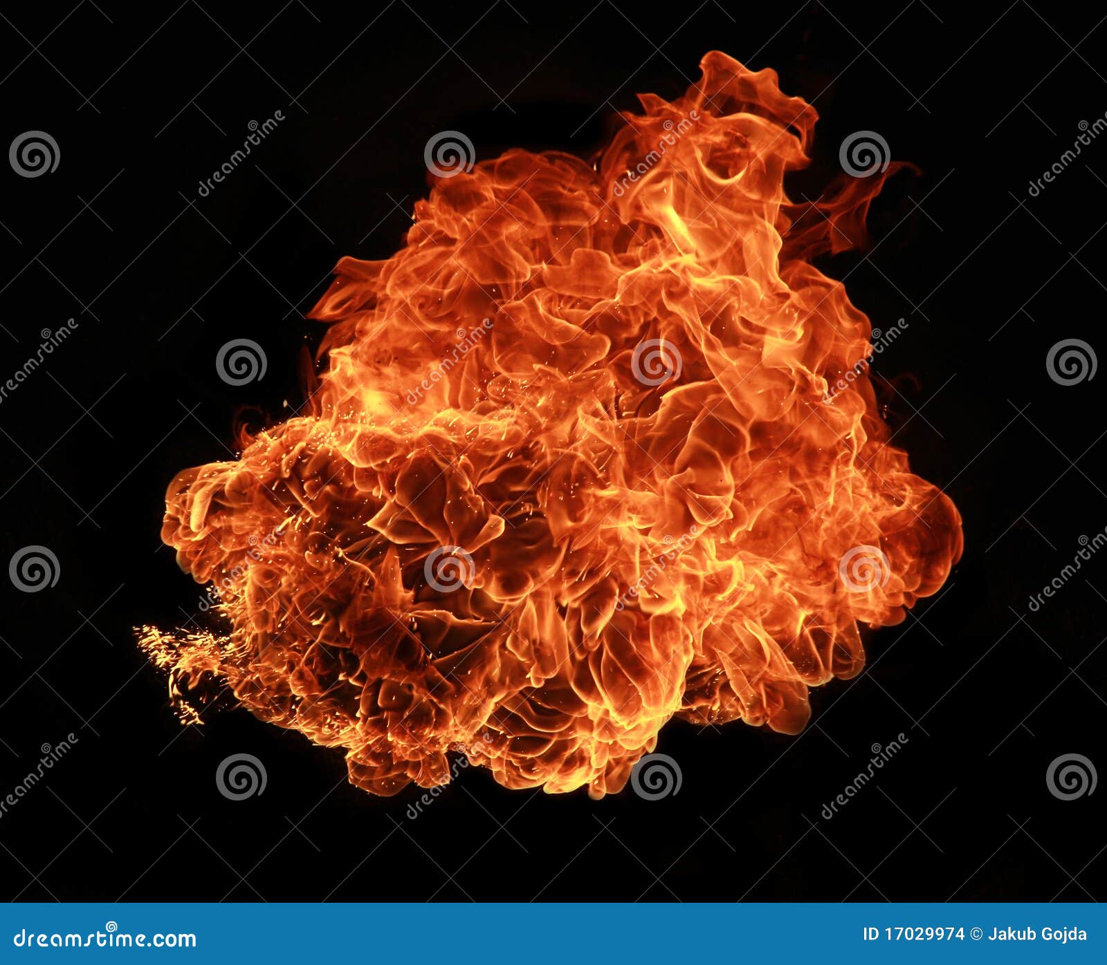 Fire explosion stock photo. Image of beautiful, abstract - 17029974