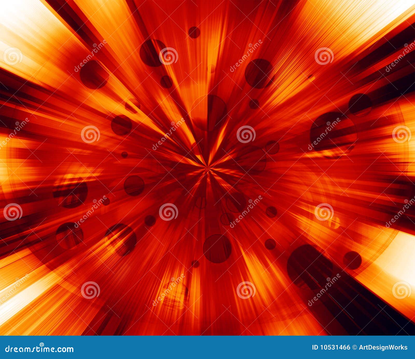 Fire Explosion Abstract Background Stock Illustration - Illustration of ...