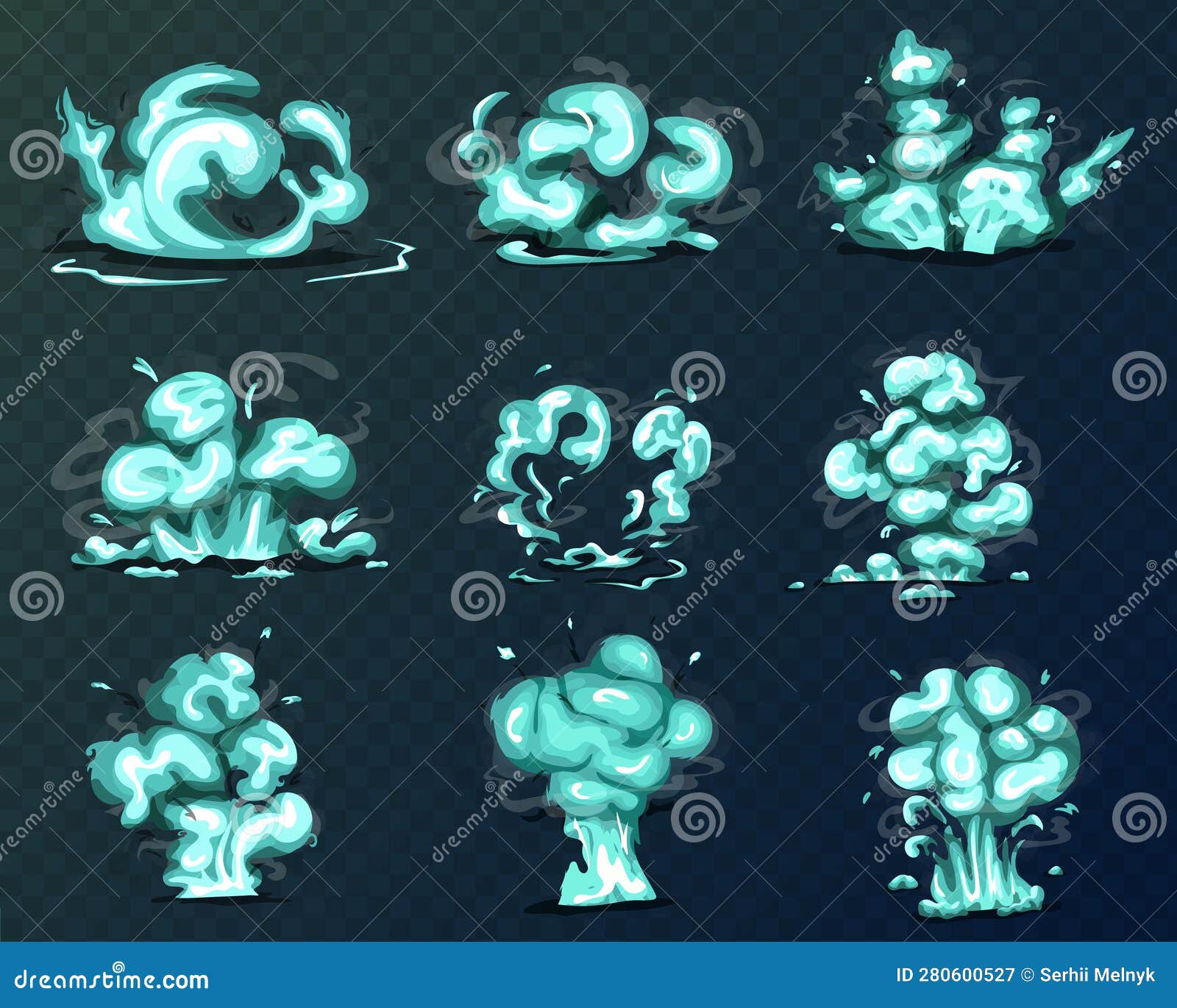 Fire Explosion Ui Animation Stock Vector - Illustration of explosion ...