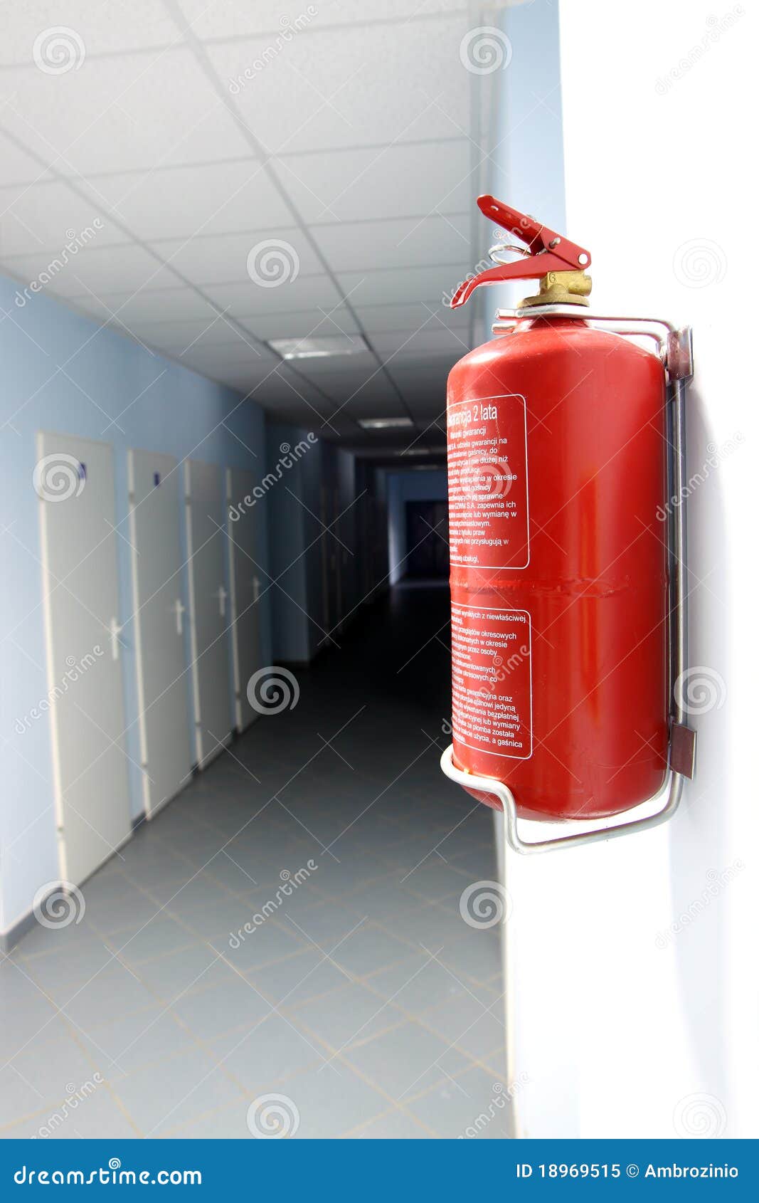 Fire extinguisher stock image. Image of factory, extinguisher - 18969515