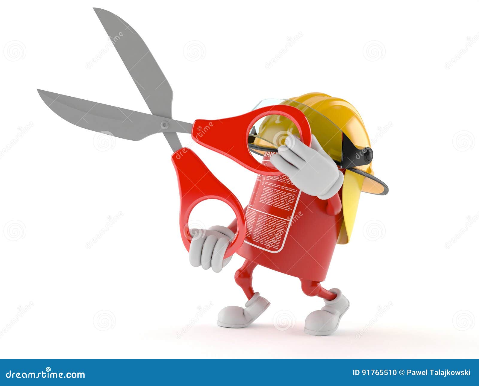 Scissors Accident Cartoon Vector | CartoonDealer.com #16651857