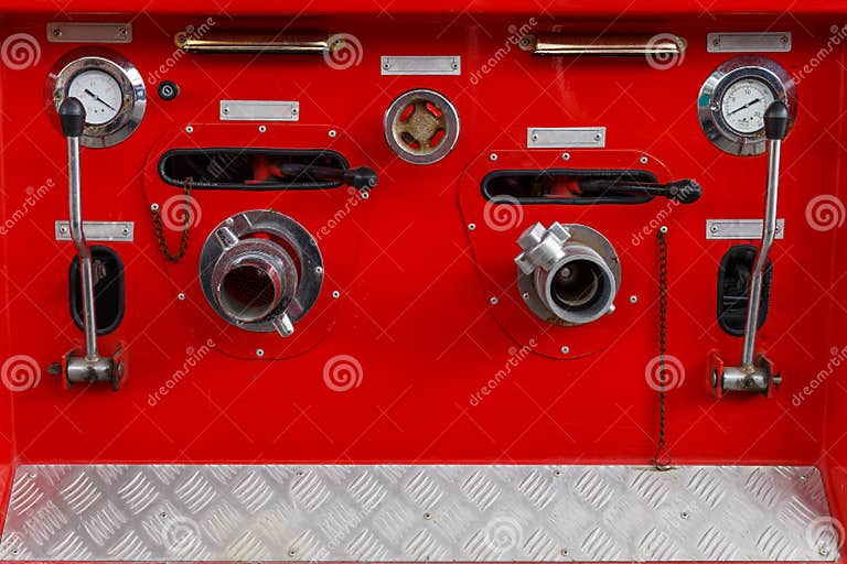 Fire Extinguisher Control Panel Stock Image - Image of extinguish ...