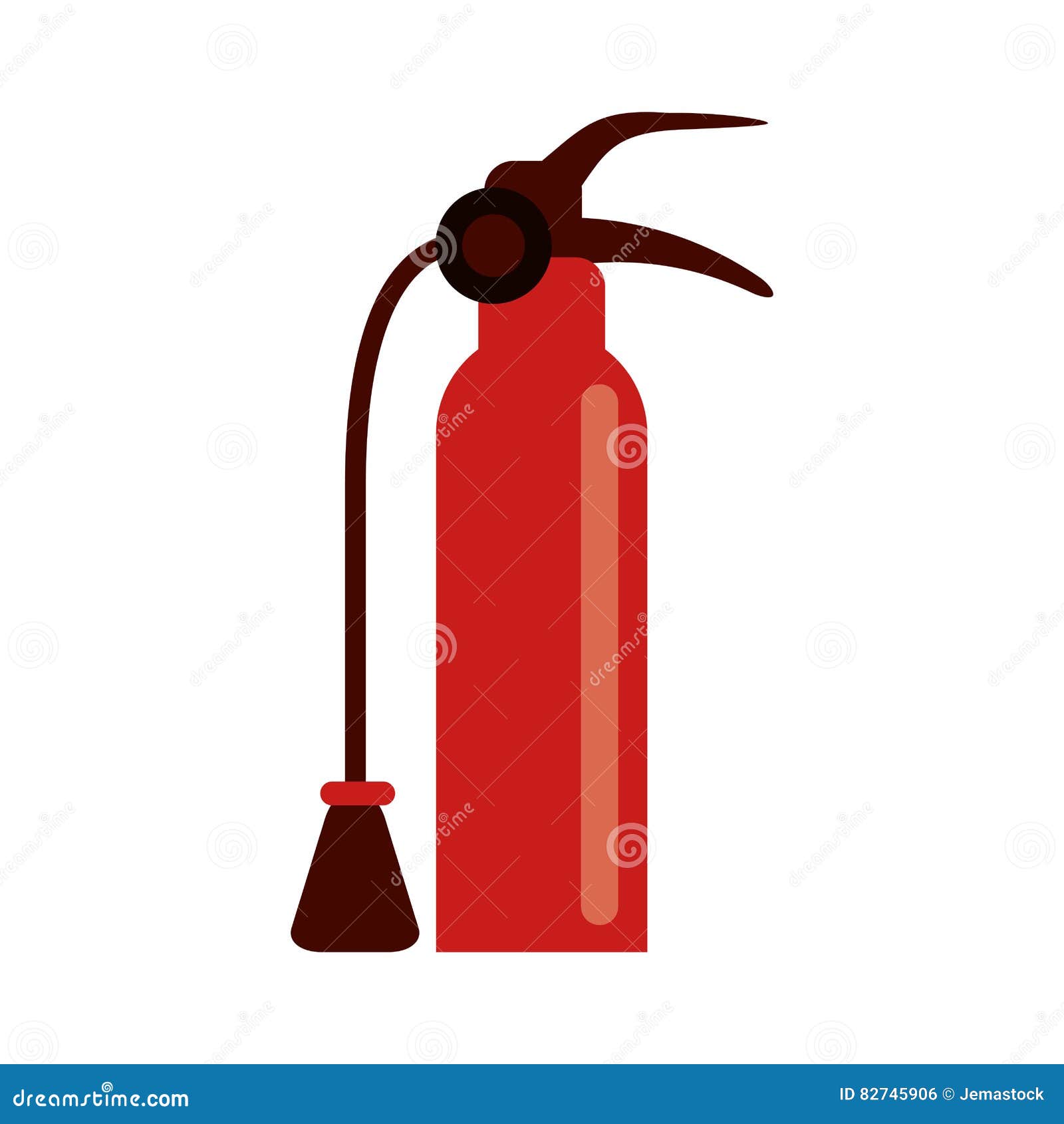 Fire Extinguisher Equipment Fire Help Stock Vector - Illustration of ...