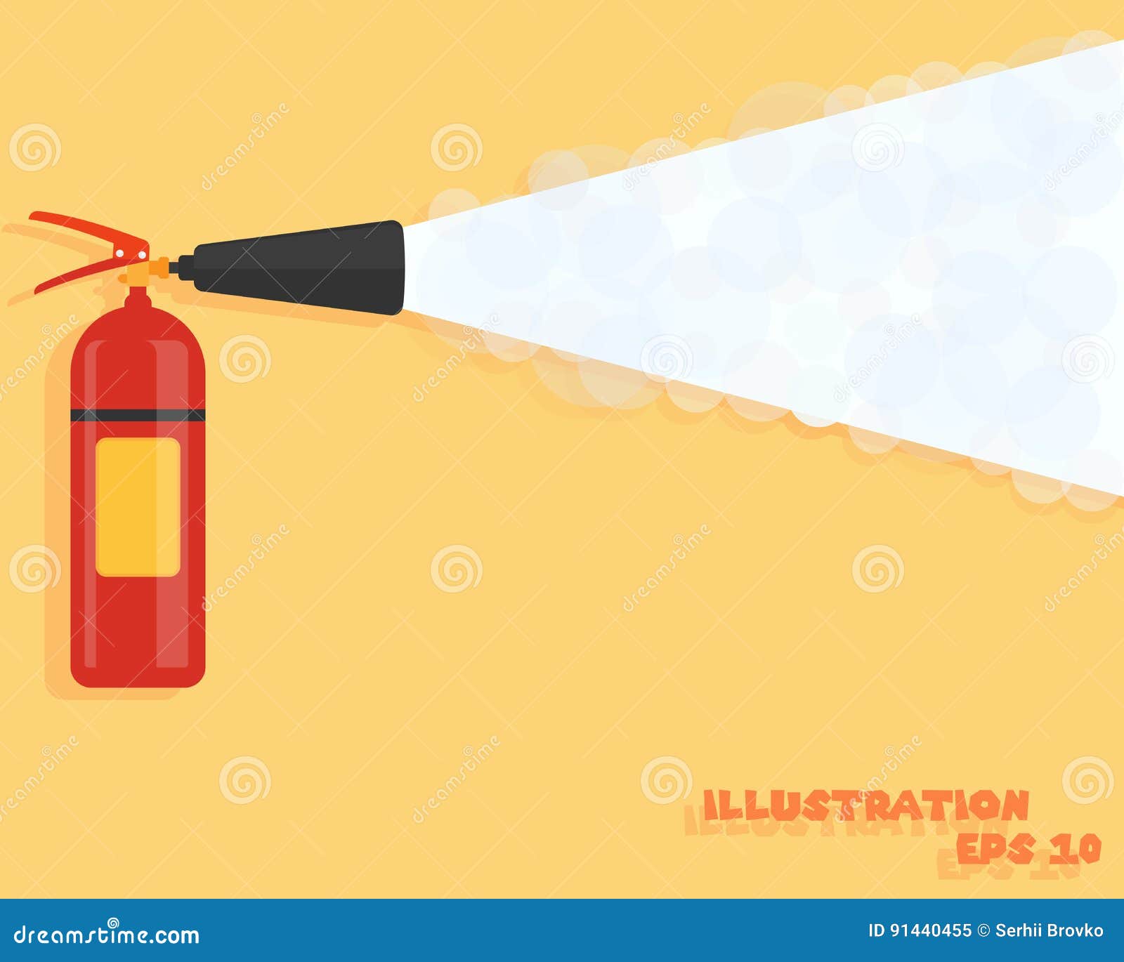 Fire Extinguisher. Fire Protection Icon. Fire-prevention Announcement ...