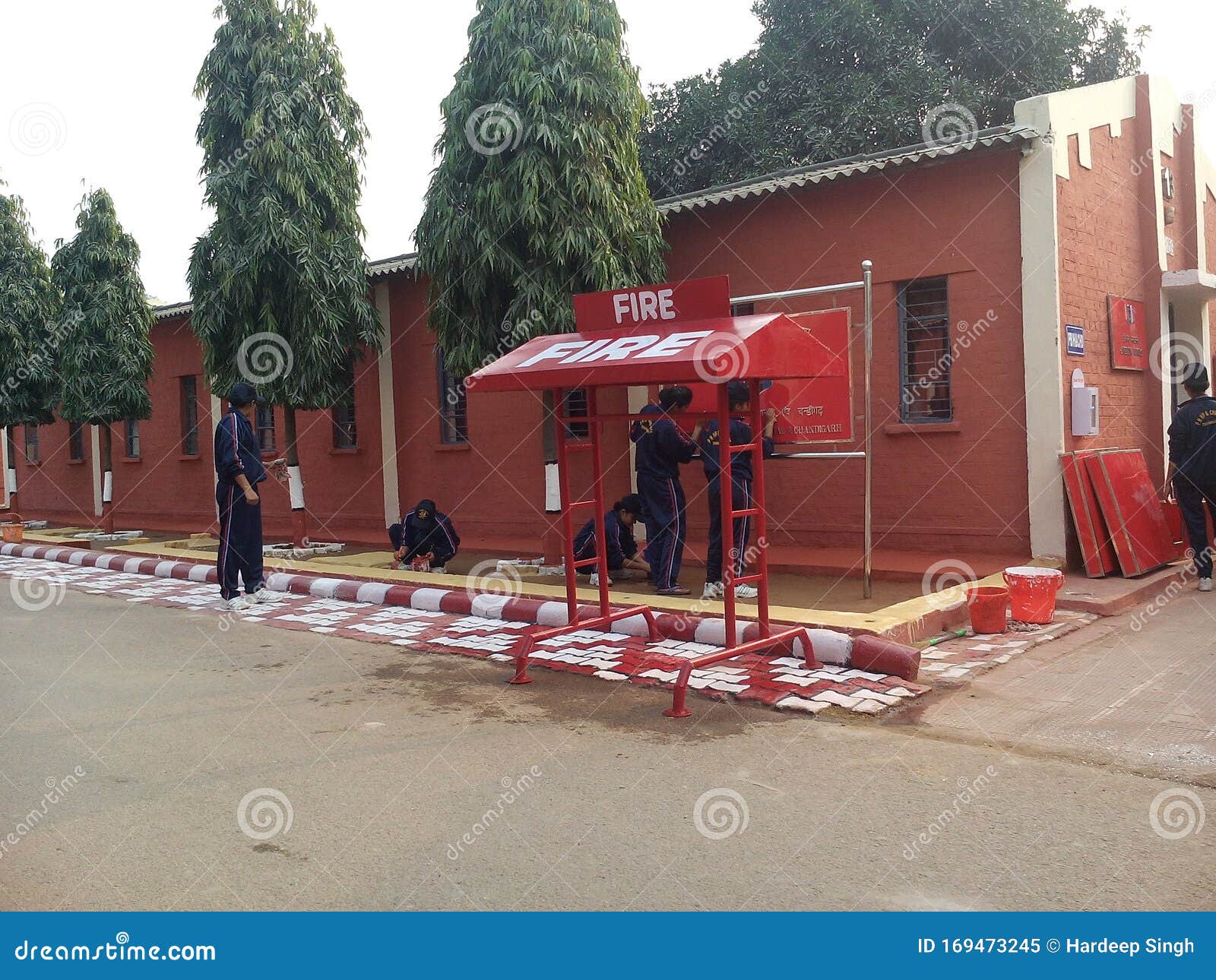 Fire Extinguisher Place India Delhi Editorial Image - Image of fire ...