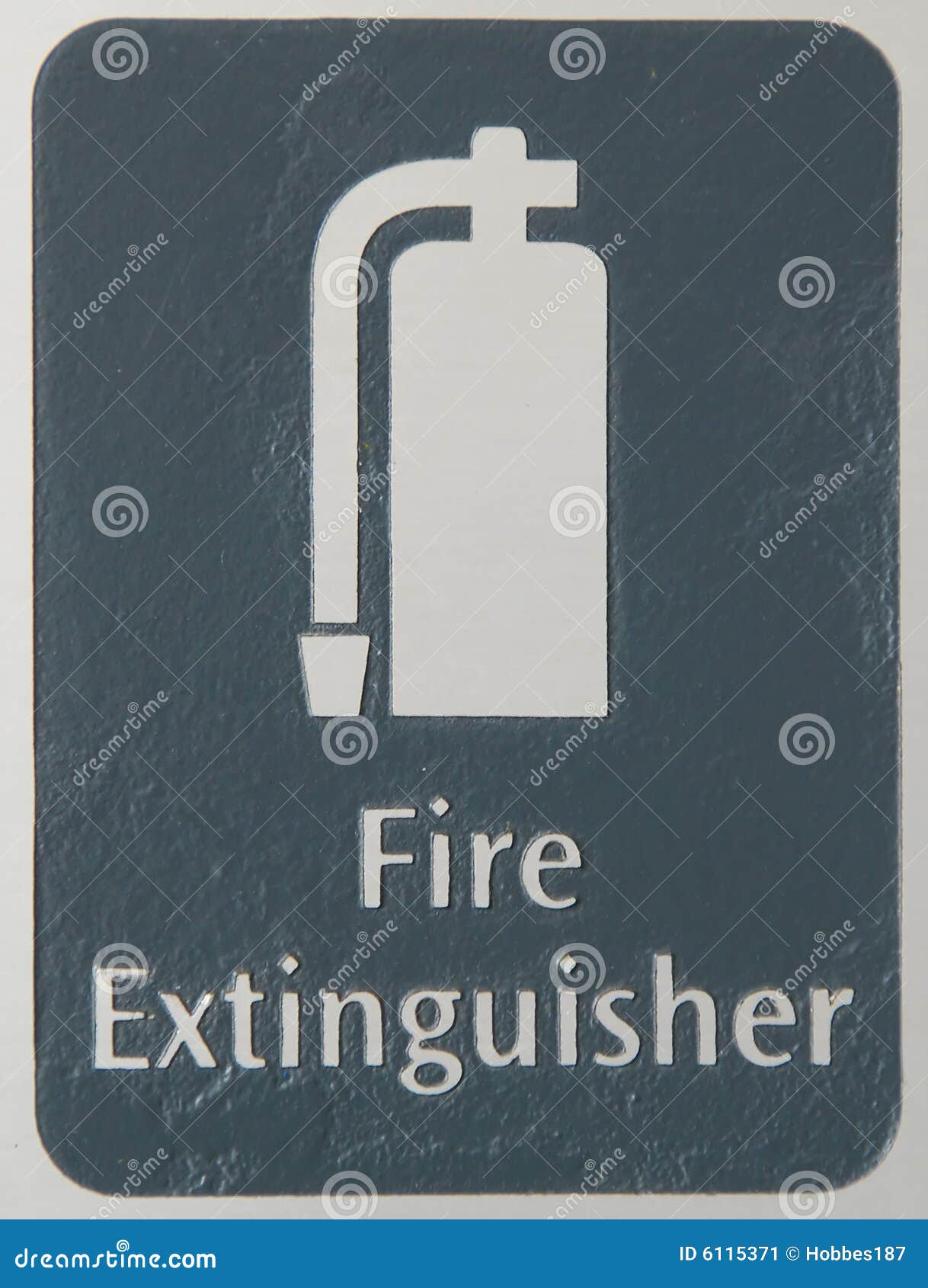 Fire extinguisher sign stock image. Image of detailed - 6115371