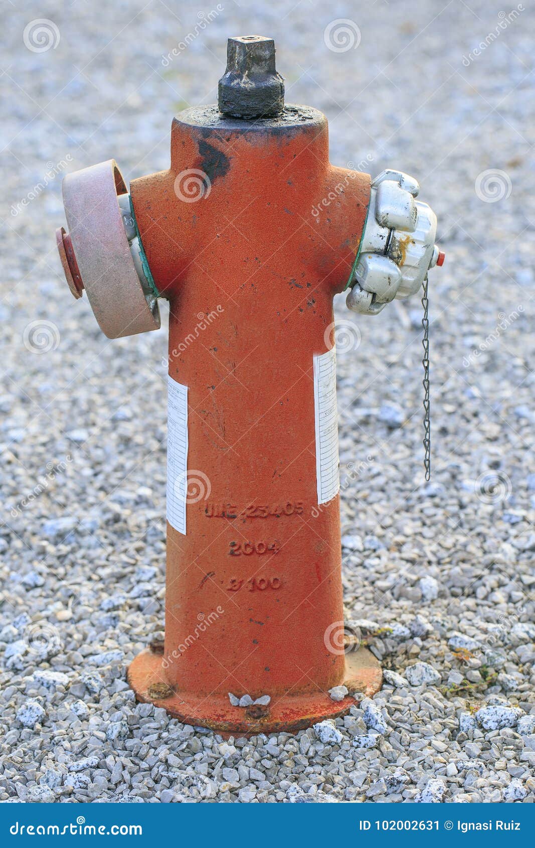 Fire Extinguisher on the Street Stock Image - Image of city, drop ...