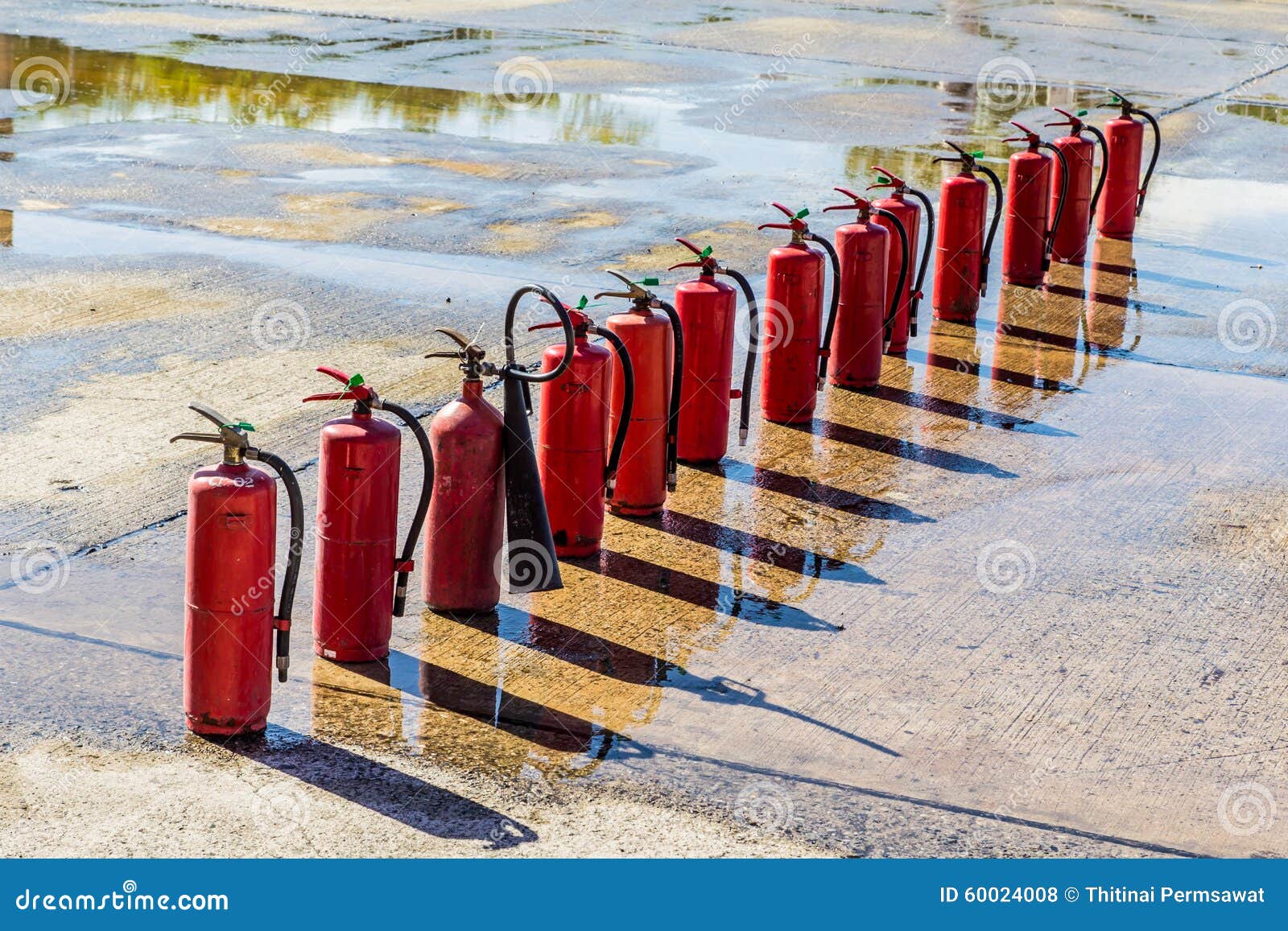 Halon Fire Extinguisher Use Infographic Diagram Cartoon Vector ...