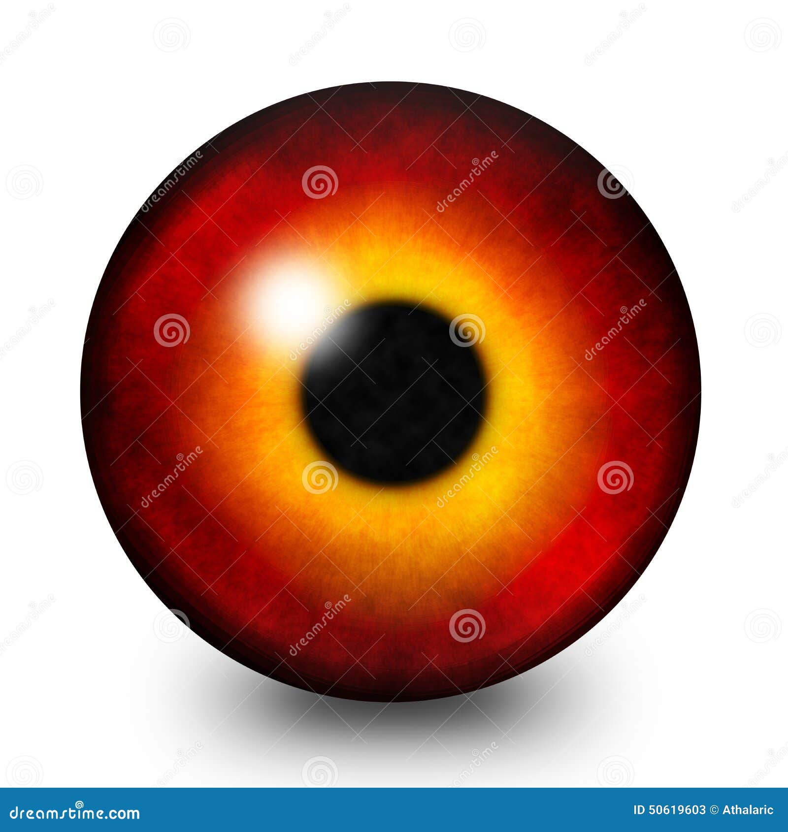 Fire Eye Pupil Illustration Stock Illustration - Illustration of ...