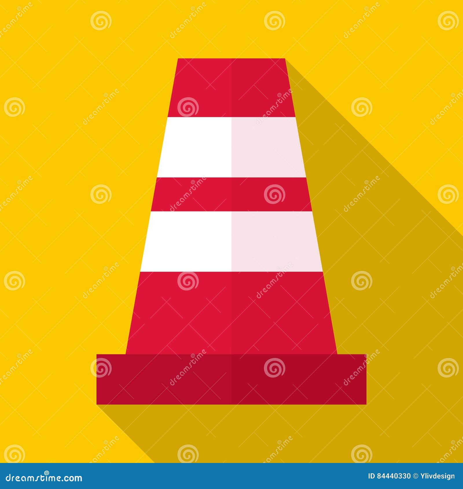 Fire Fencing Icon, Flat Style Stock Vector - Illustration of flammable ...