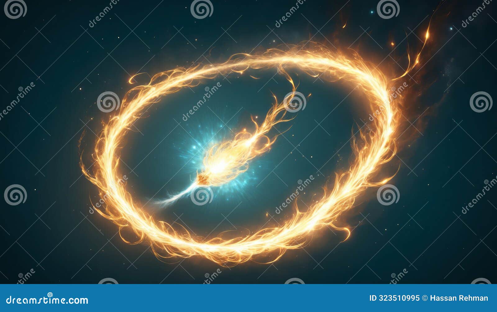 Fire, Fiery Explosion, Blast Background Stock Illustration ...