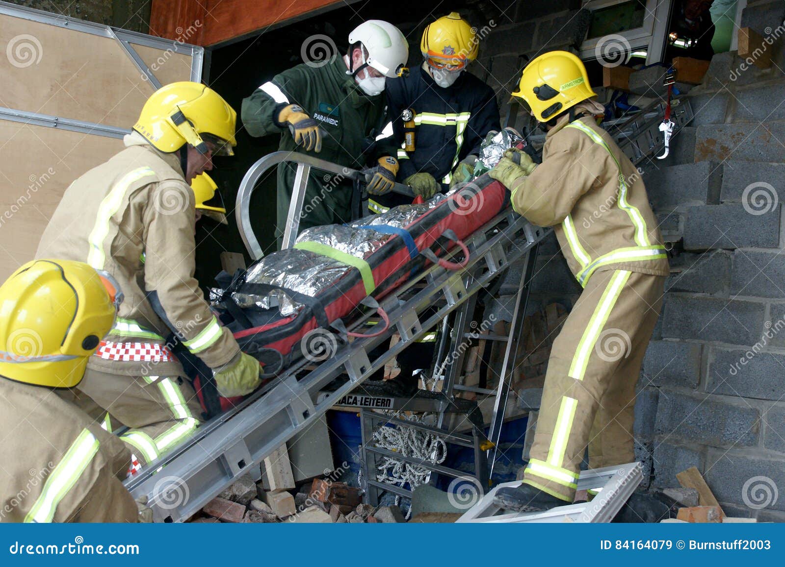 Fire fighter editorial stock image. Image of fire, building - 84164079