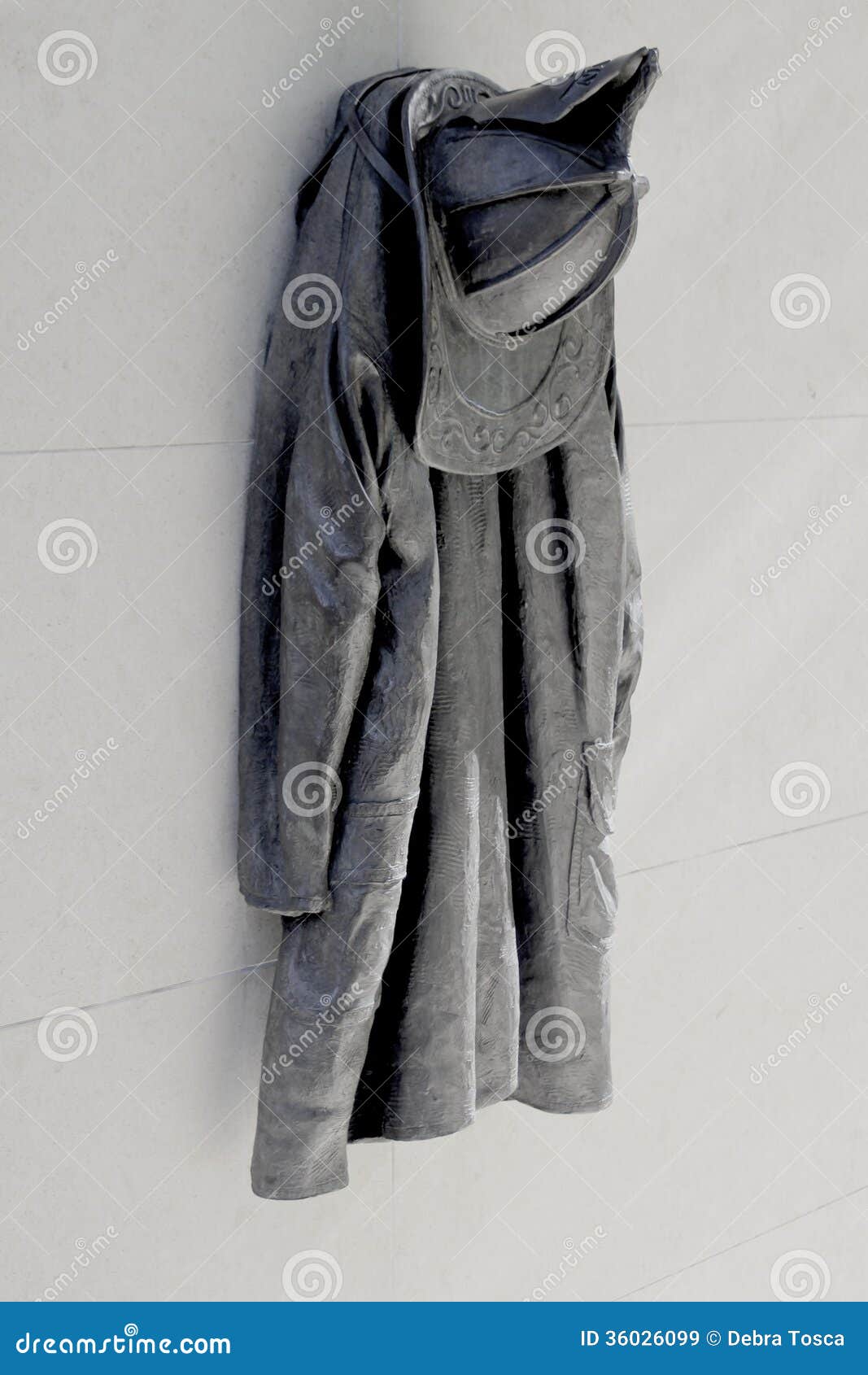 Fire fighter coat and hat stock image. Image of thanks - 36026099