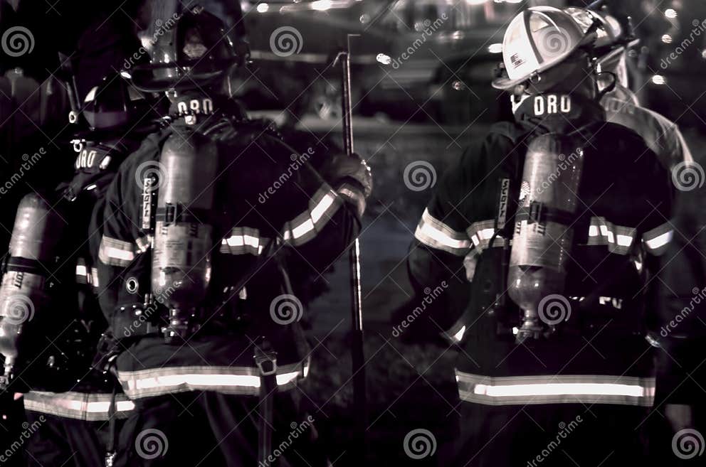 Fire Fighters editorial photography. Image of fire, together - 49004187