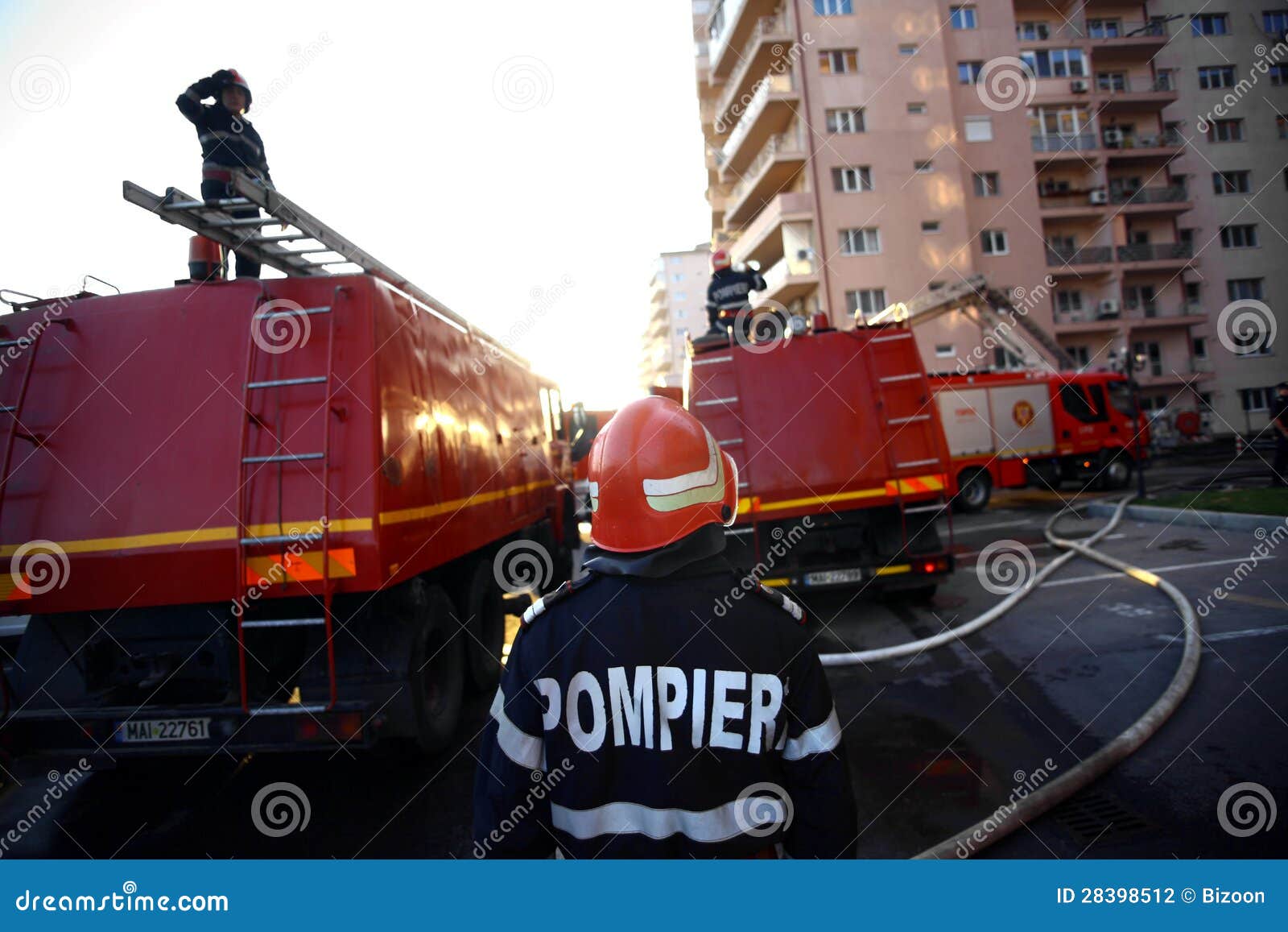 Fire fighters at work editorial photography. Image of fighter - 28398512