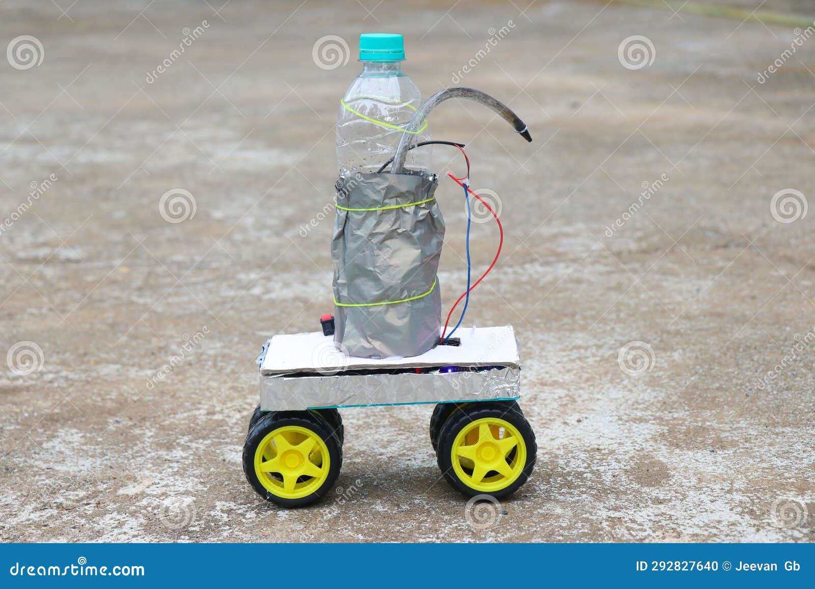 Fire Fighting Demo Robot Car for Small Applications. Robot Car that Has ...