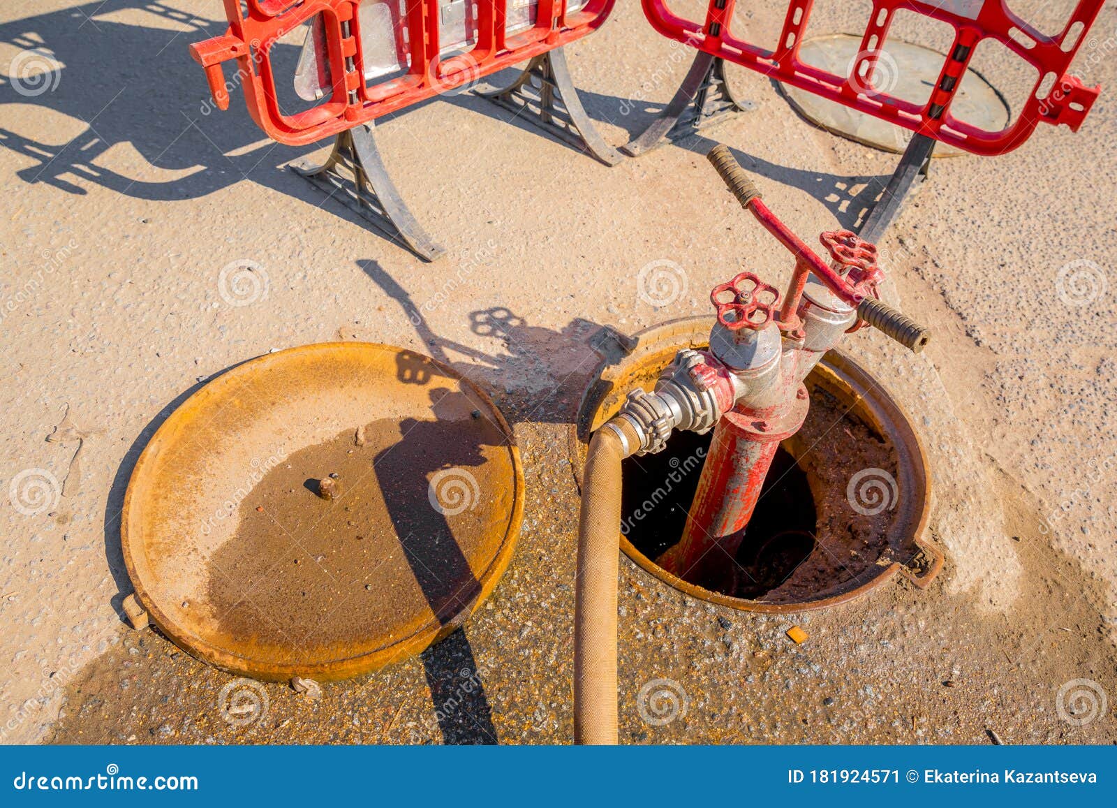 Fire-fighting System of Water Supply from the Hatch Using a Hose, Fire ...