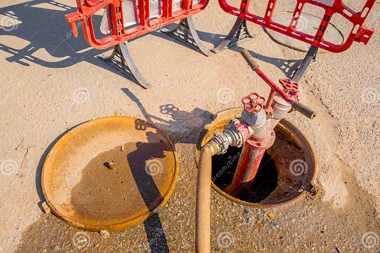 Fire-fighting System of Water Supply from the Hatch Using a Hose, Fire ...