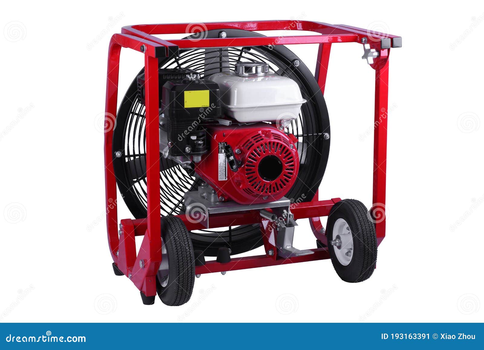 Fire Fighting Ventilation Fan Stock Image - Image of electronic ...