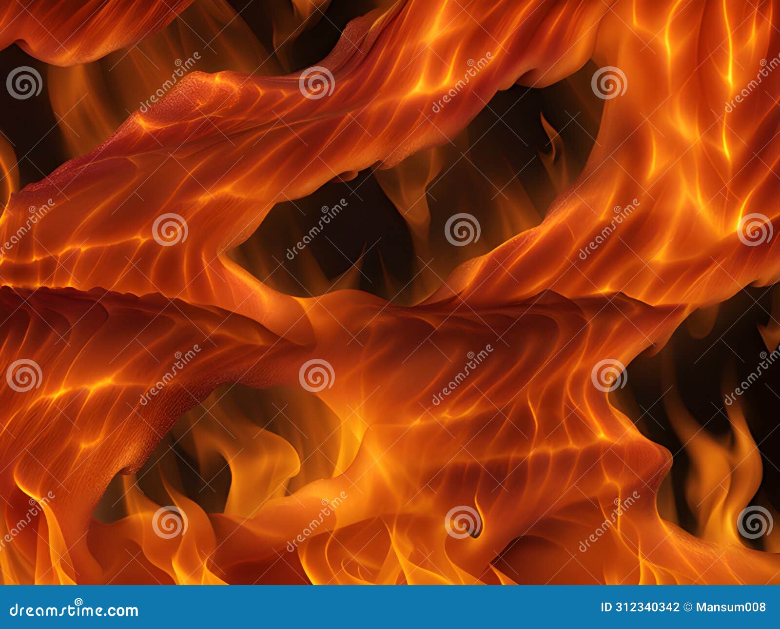 Fire Flame Abstract Background Texture, Illustration Stock Illustration ...