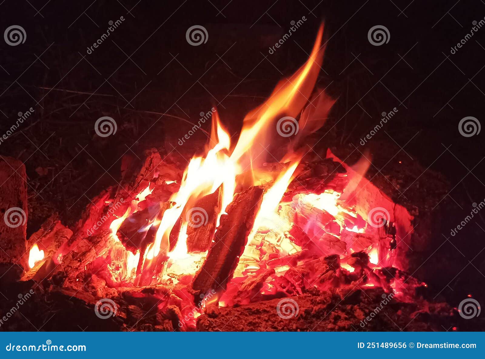 Fire Flame, Bonfire, Campfire, Pyre Stock Photo - Image of pyre, flame ...
