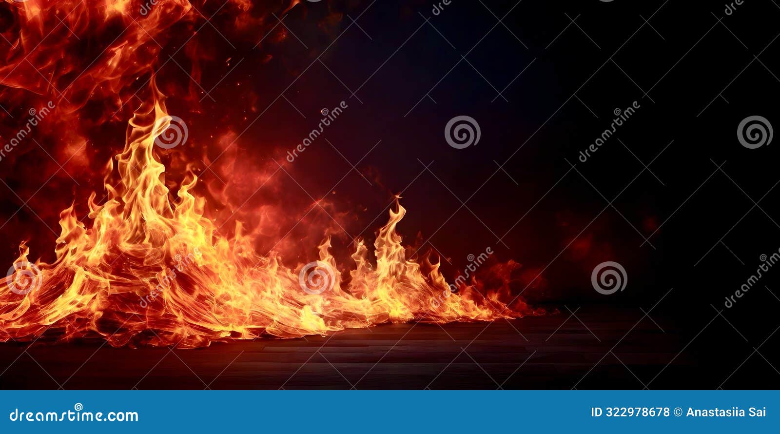 Fire Flame Burning Background Stock Illustration - Illustration of ...
