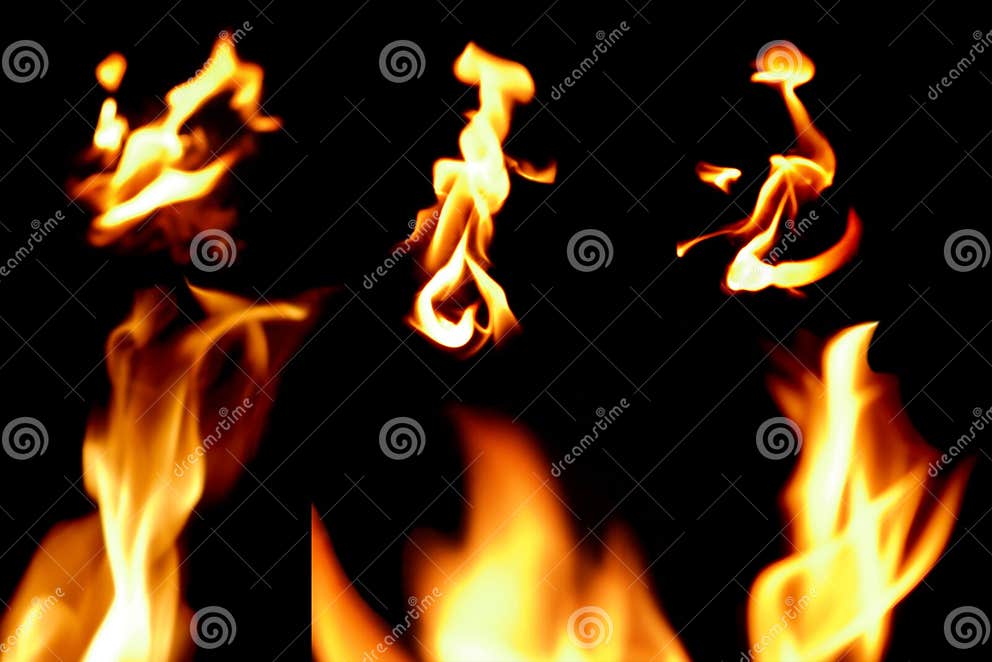 Fire Flame Collection stock image. Image of ignite, flame - 41773147