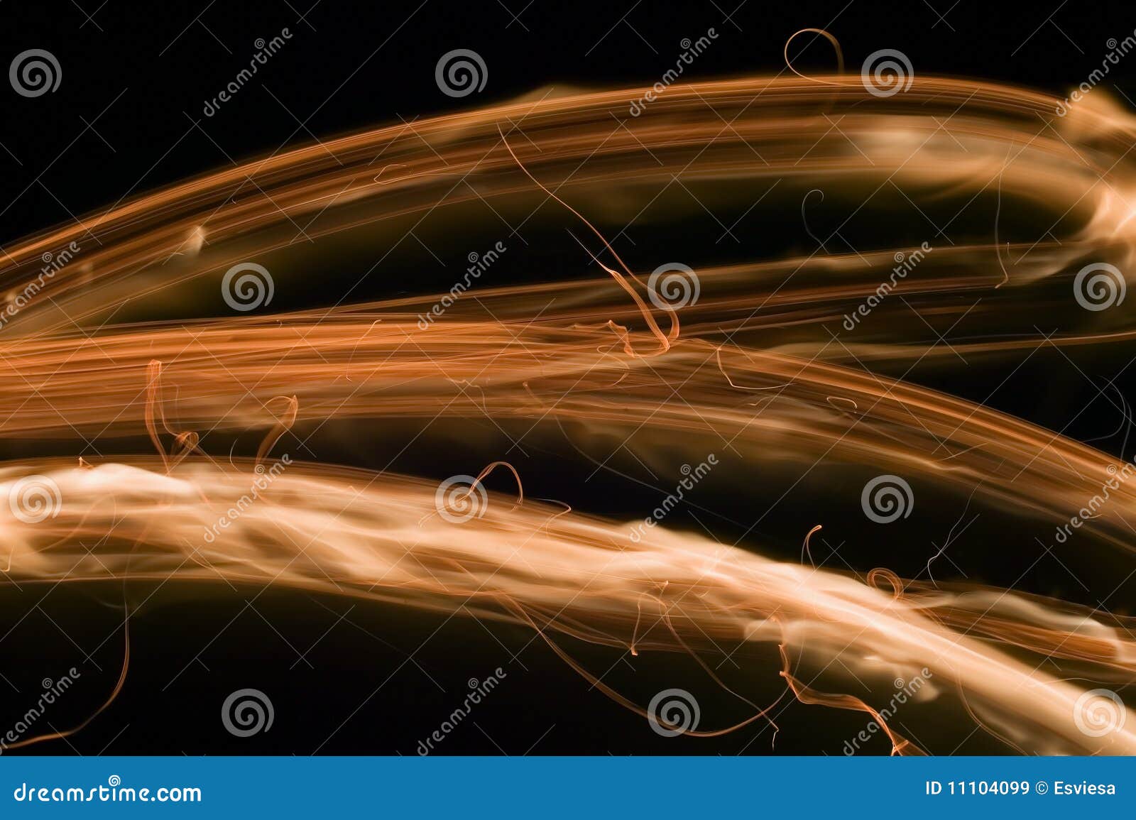Fire Flame Composition on Black Background Stock Image - Image of ...