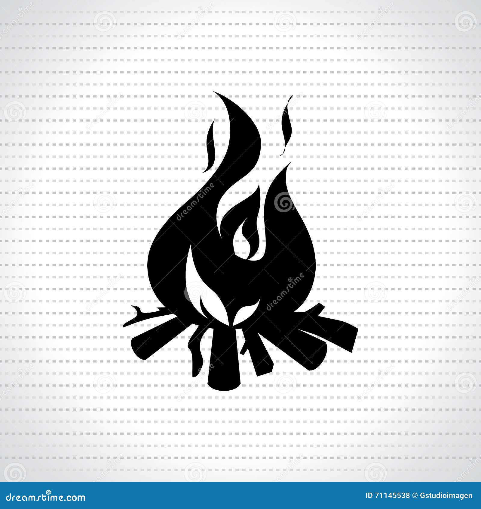 Fire flame design stock illustration. Illustration of design - 71145538