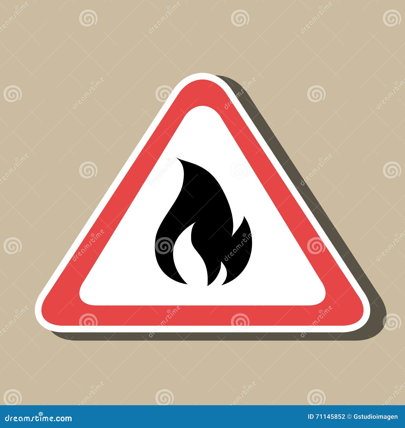 Fire flame design stock illustration. Illustration of icon - 71145852