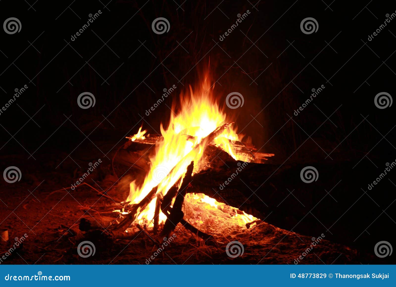 Fire flame ember burn stock image. Image of camp, burn - 48773829