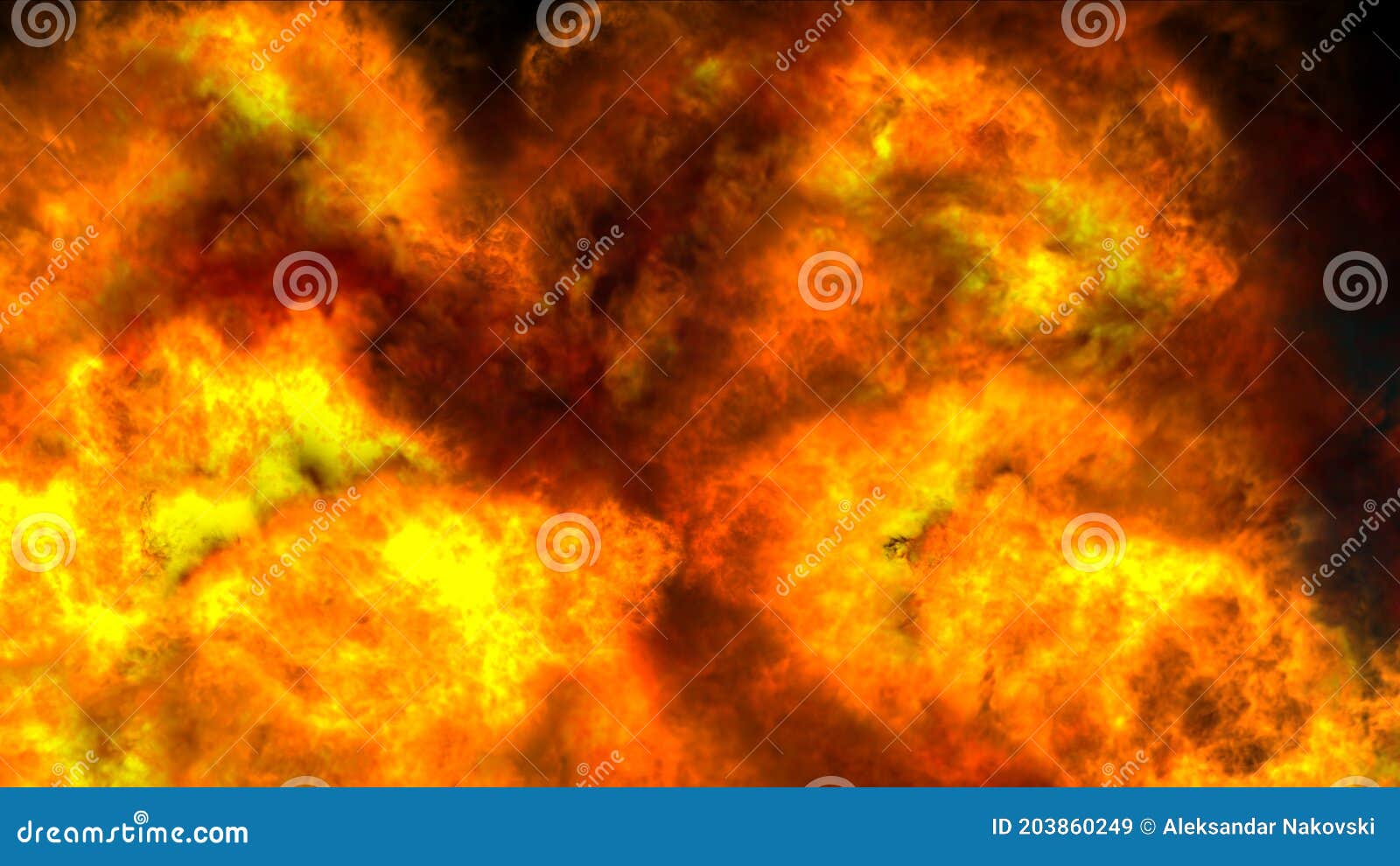 Fire Flame Explosion Background Abstract Stock Illustration ...