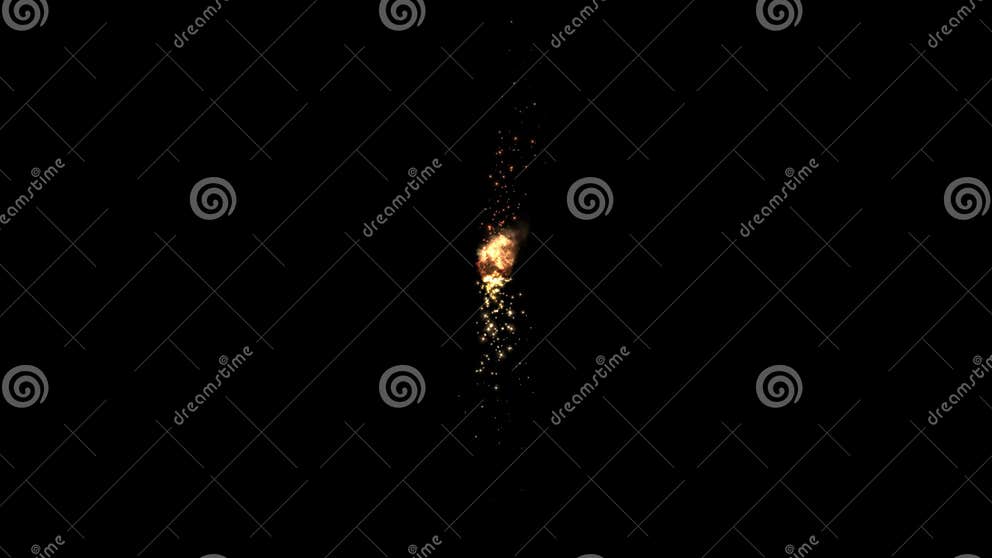 Fire Flame Explosion for Intro, Design Elements, Flames and Sparks ...