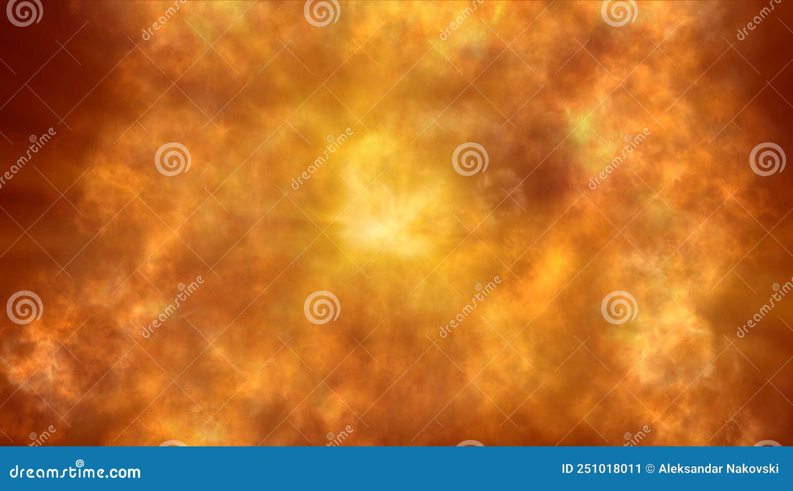 Fire Flame Explosion in Space Stock Illustration - Illustration of fire ...
