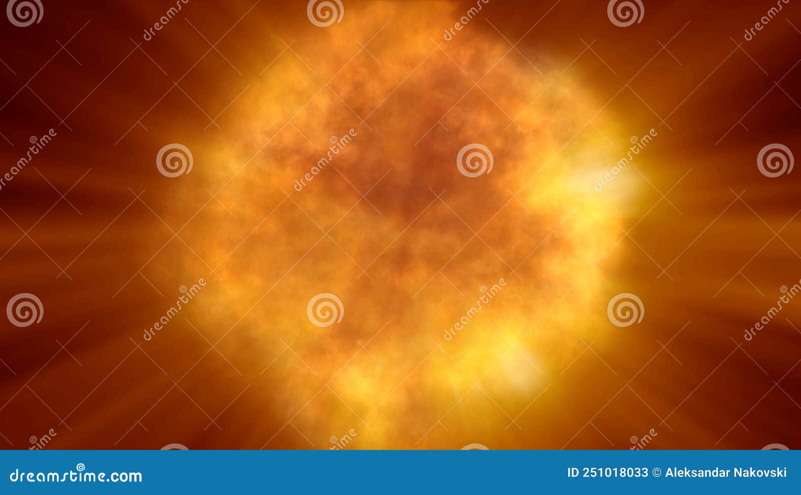 Fire Flame Explosion in Space Stock Illustration - Illustration of ...