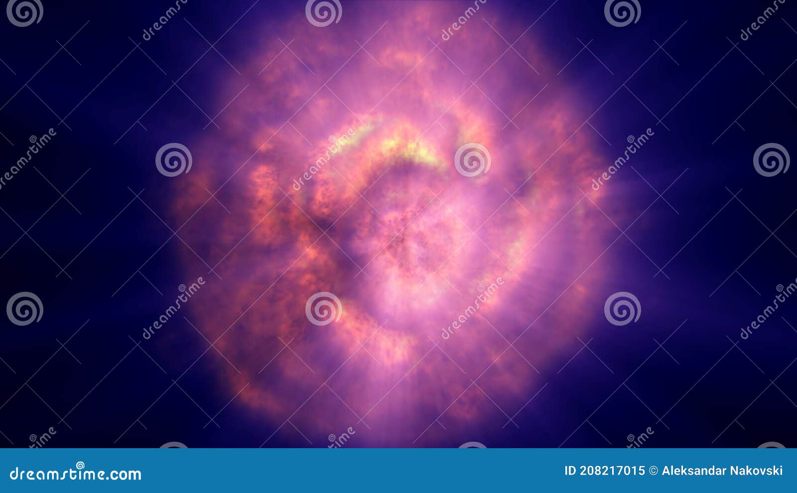 Fire Flame Explosion in Space Stock Illustration - Illustration of ...