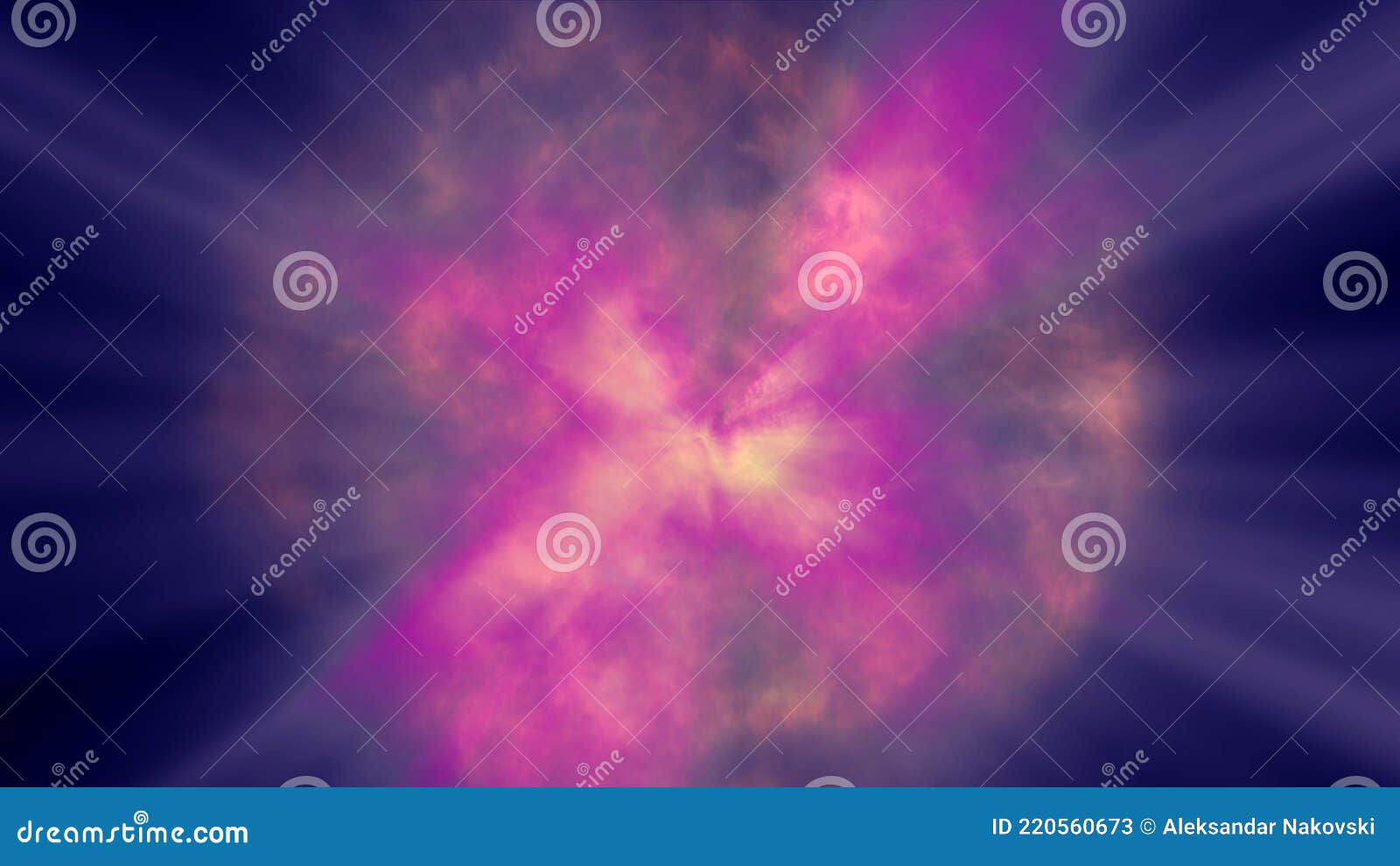Fire Flame Explosion in Space Stock Illustration - Illustration of fire ...